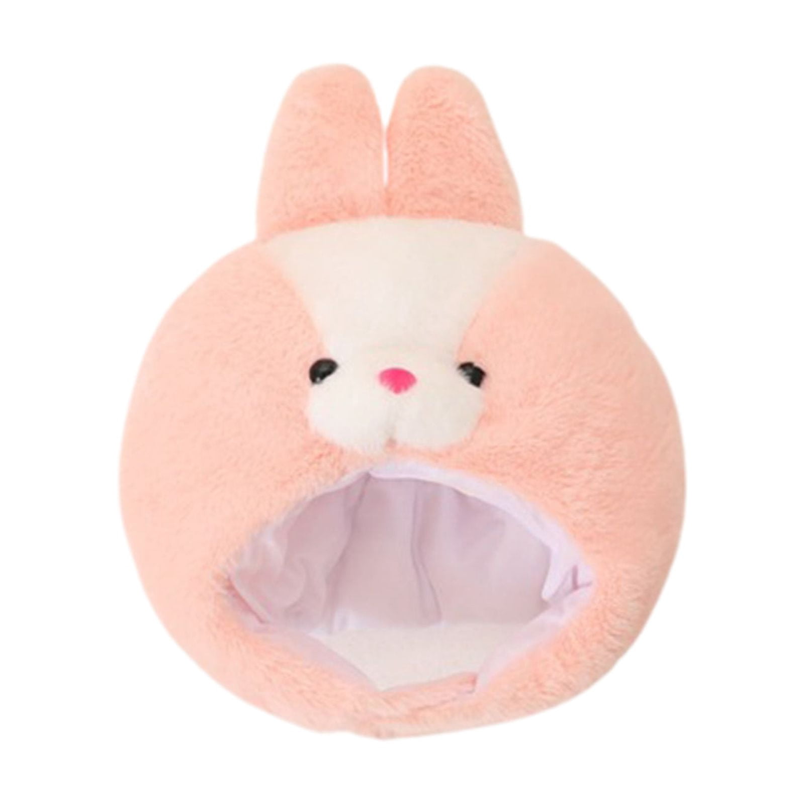 Kitem Rabbit Headgear Warm Adjustable Lovely Short Ears Bunny Hat Dress ...
