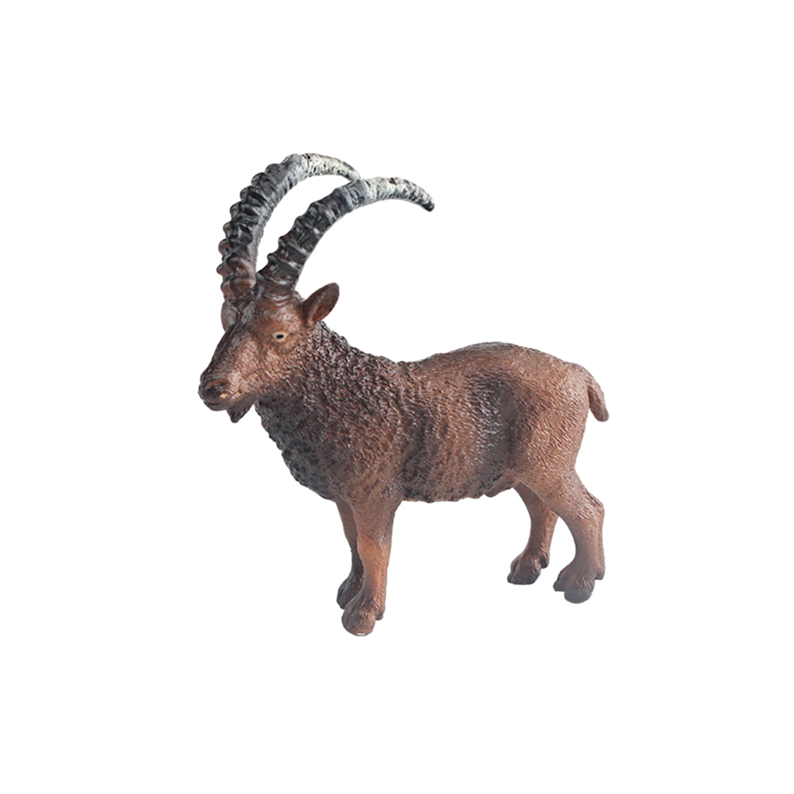 Kitem Realistic Animal Figurine Alpaca Goat Deer Ostrich Horse Model ...