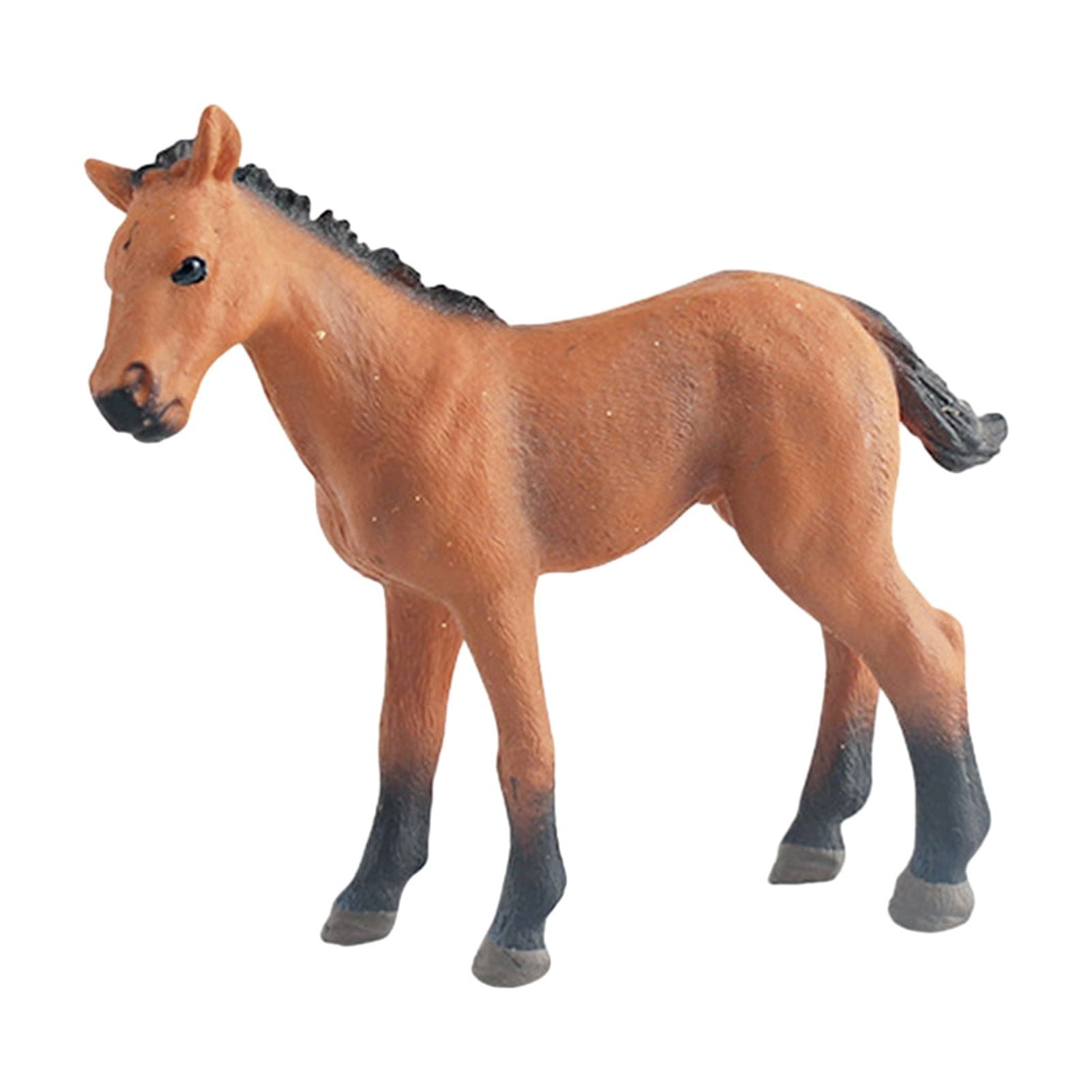 Kitem Realistic Animal Figurine Alpaca Goat Deer Ostrich Horse Model ...