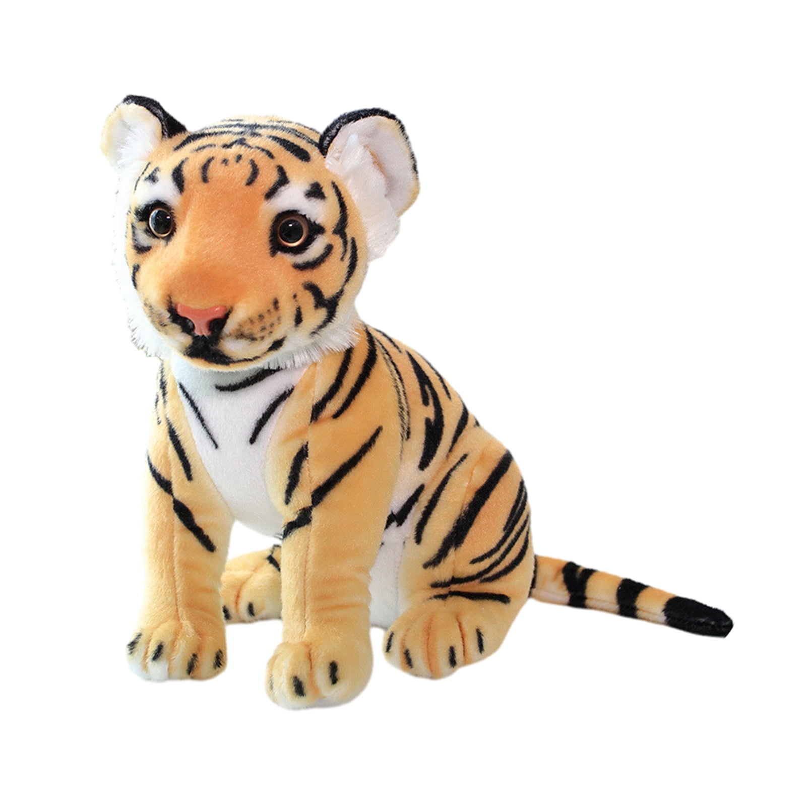Kitem Realistic Tiger Plush Toy Ultra-soft Comfortable Touch Full ...