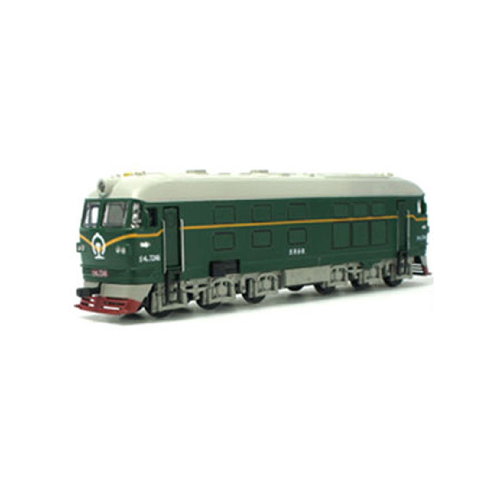 Kitem Retro Diecast Dongfeng Locomotive Train Pull Back Model with LED ...