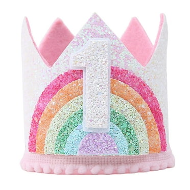 LED Light Birthday Party Hats Crown King Birthday Party Caps for Kids ...
