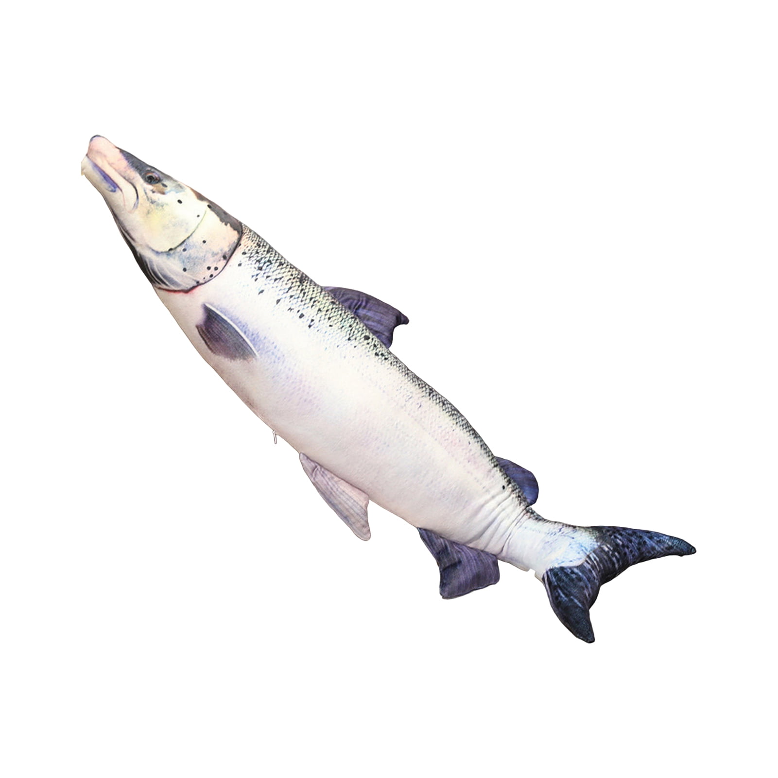 Kitem Simulated Sea Fish Plush Toy Mackerel Pike Tuna Salmon Plushie ...