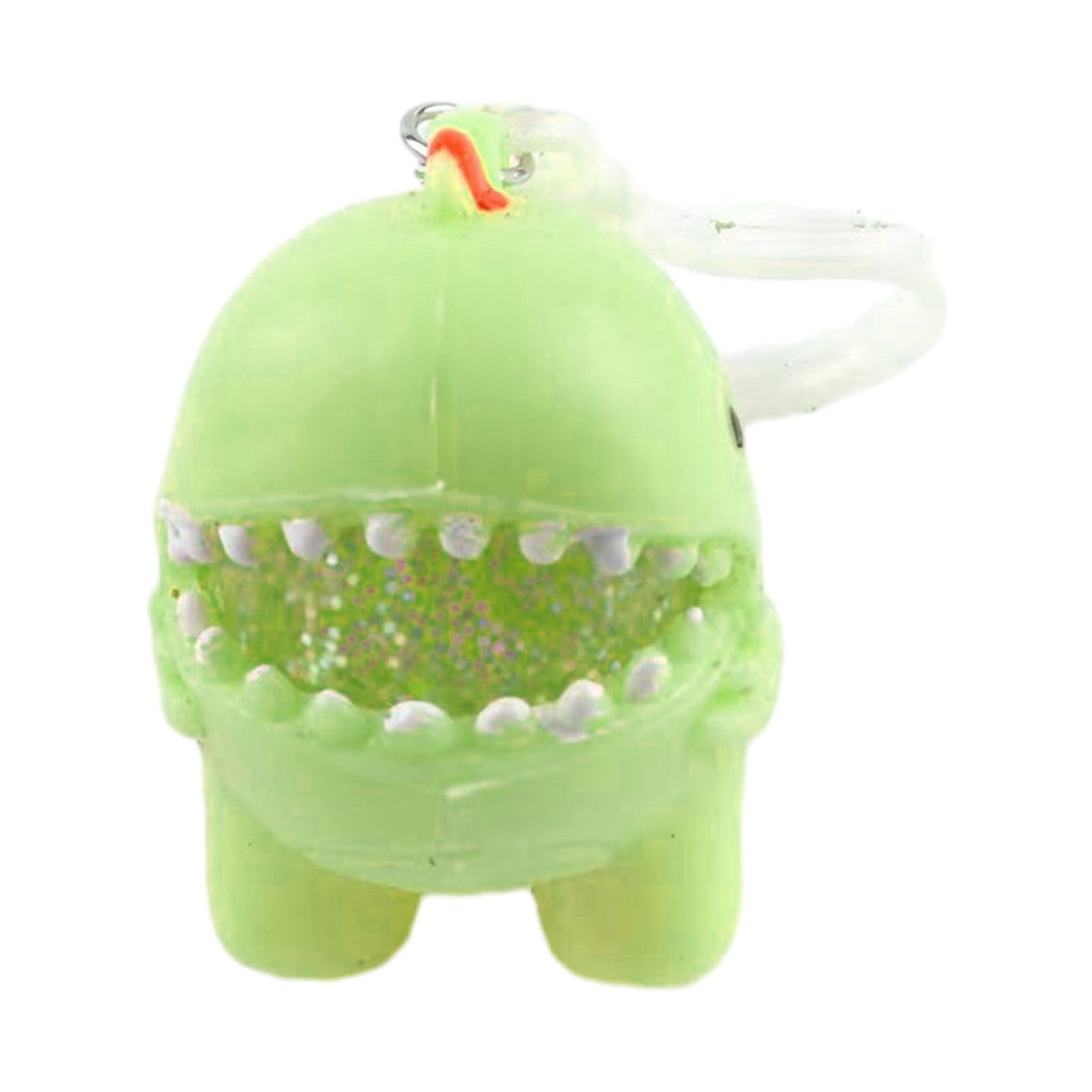 Kitem Stress Relief Toy Quick Recovery Three-eyed Monsters Doll Blowing ...