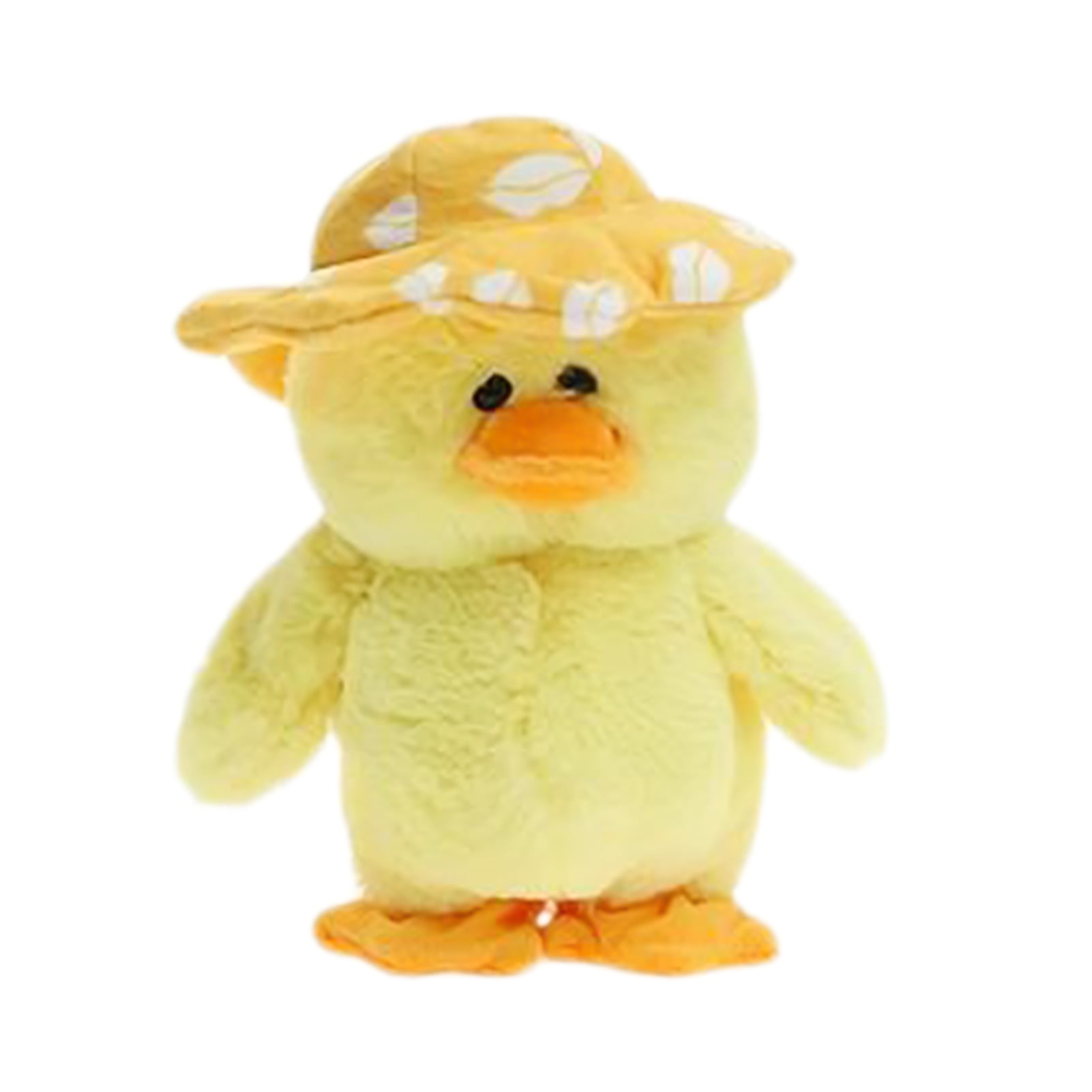 Kitem Talking Singing Duck Plush Toy Repeats What You Say Creative ...
