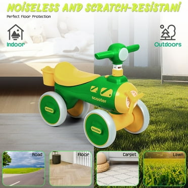 Joovy Bicycoo Pedal-less Toddler Balance Bike Balance, Without the Training Wheels, Pink ...