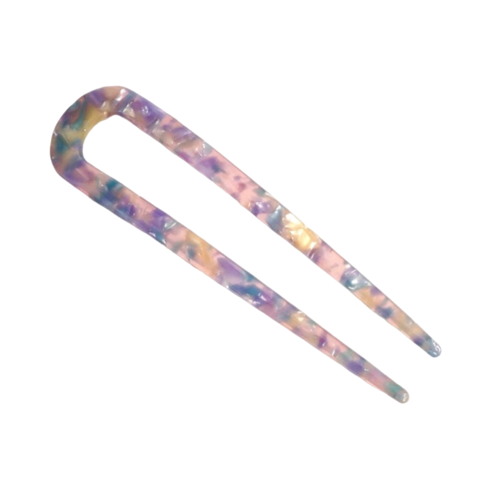 Kitem Updo Hair Stick U-Shaped Acrylic Bun Hairpin Acrylic Secure ...