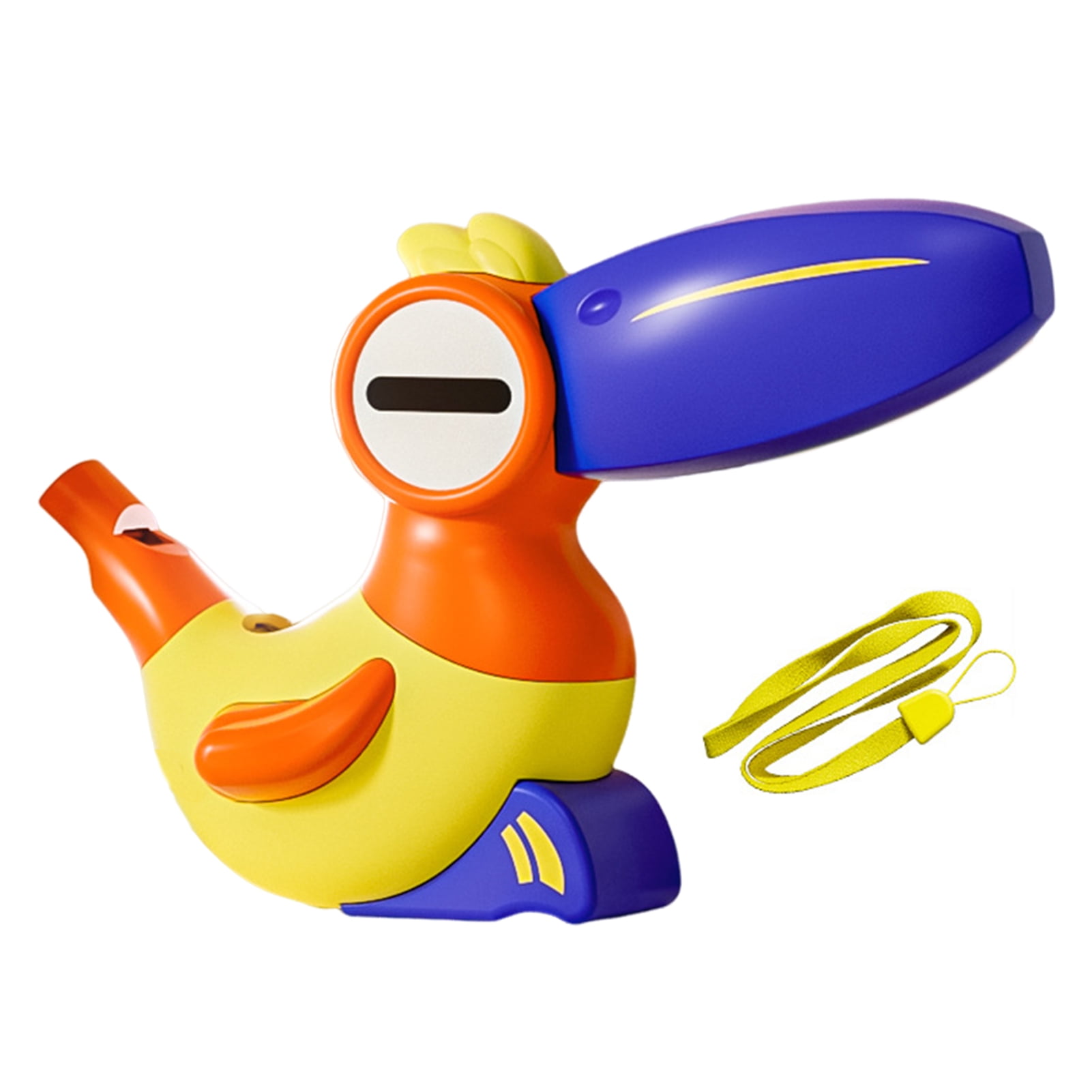 Kitem Waterbird Mouth Whistle Fun Learning Toy Baby Lovely Vivid Color ...