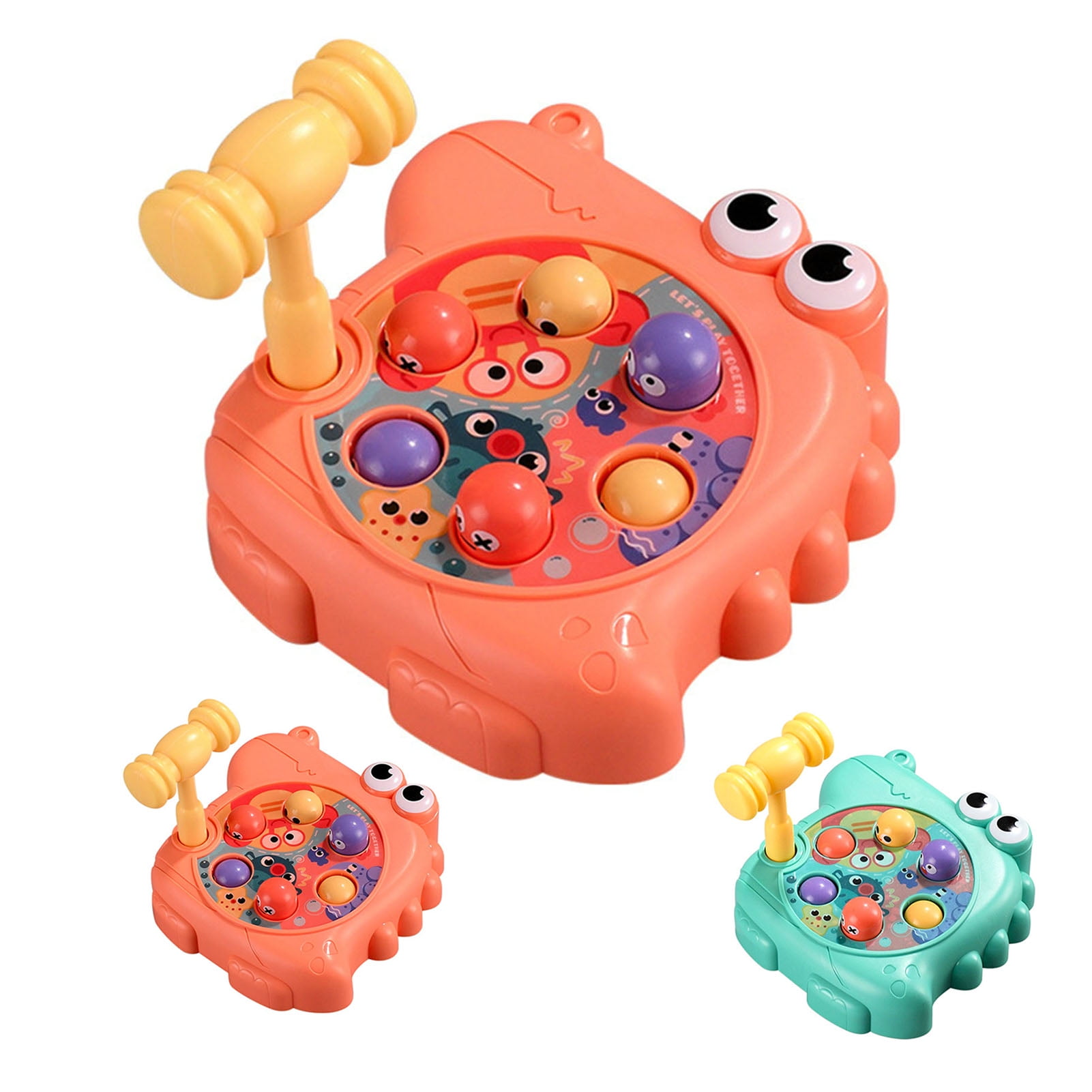 Kitem Whack Mole Game Toys for Toddlers 1-4 Years Baby Whack-A-Mole Toy ...
