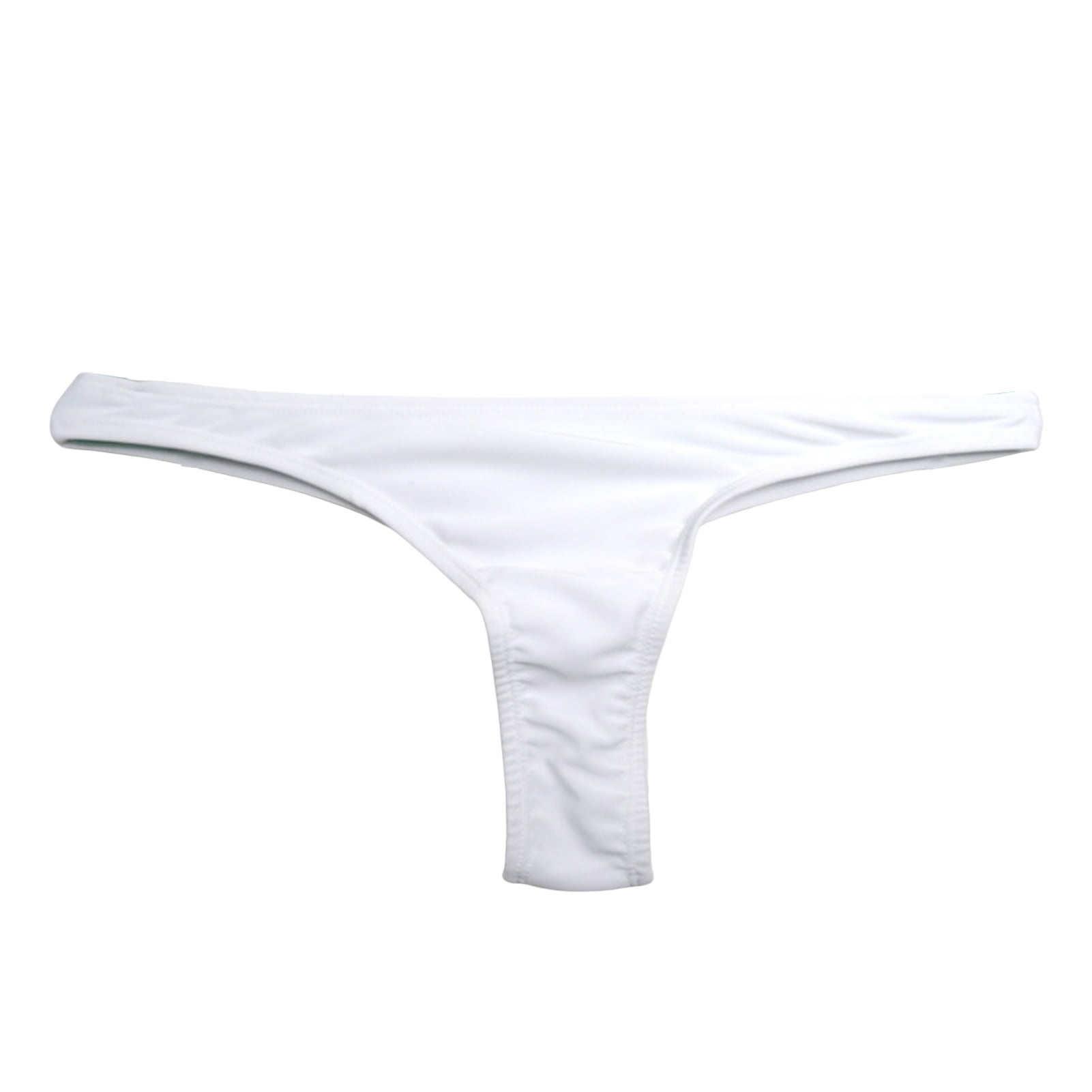 Kitem Women's Cheeky Bikini Bottom Low Waisted Thong Rave Bottoms Mid ...