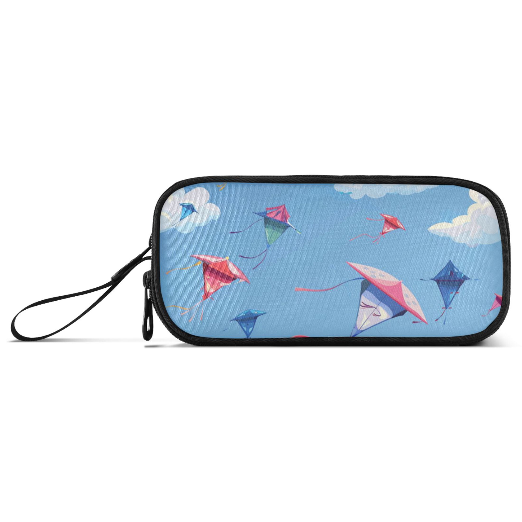 Kites and Clouds Pencil Case Stationary Holder Pen Bag Pencil Pouch ...