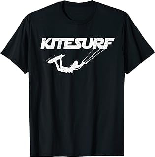 Kitesurf Kite Surfing Boarding Women Men Mega-Loop Jump T-Shirt ...