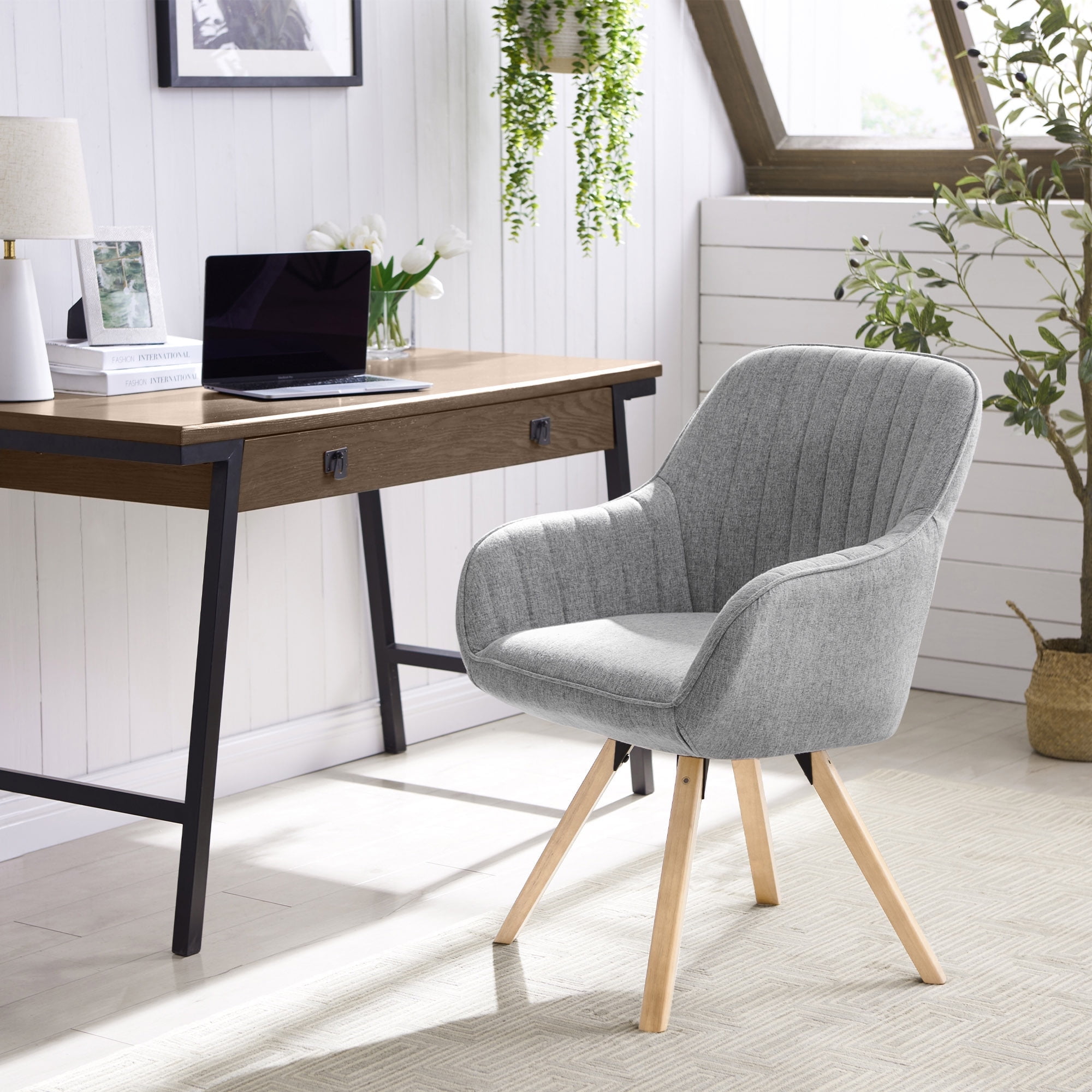Desk chairs no wheels store