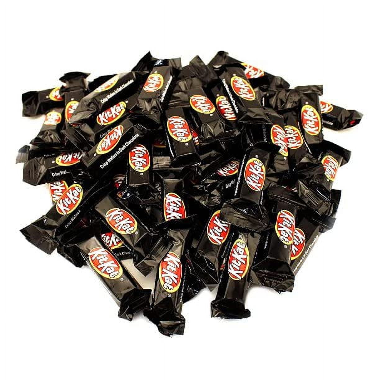 Kitkat - Dark Chocolate Kit Kat Bars Miniatures Bulk - 4 Lb Bag ...