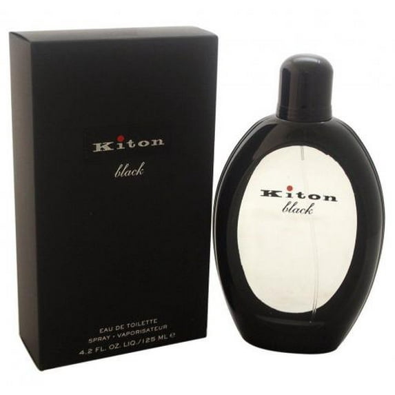 Kiton Black Eau De Toilette Spray for Men 4.2 oz Cologne - Walmart.com
