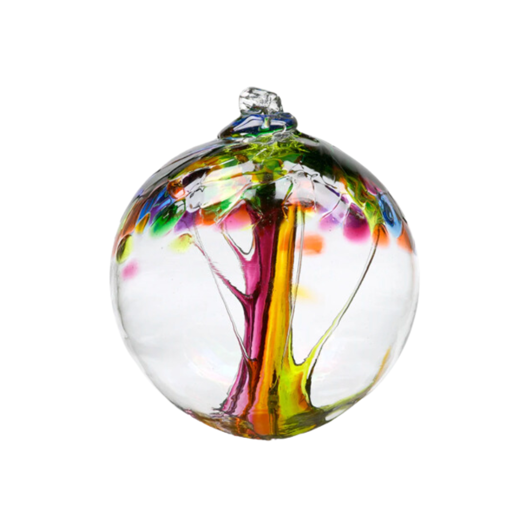 Kitras Art Glass 6in Tree of Summer Hanging Glass - Walmart.com