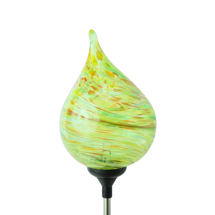 Kitras Art Glass Elements Earth Solar Light - Walmart.com