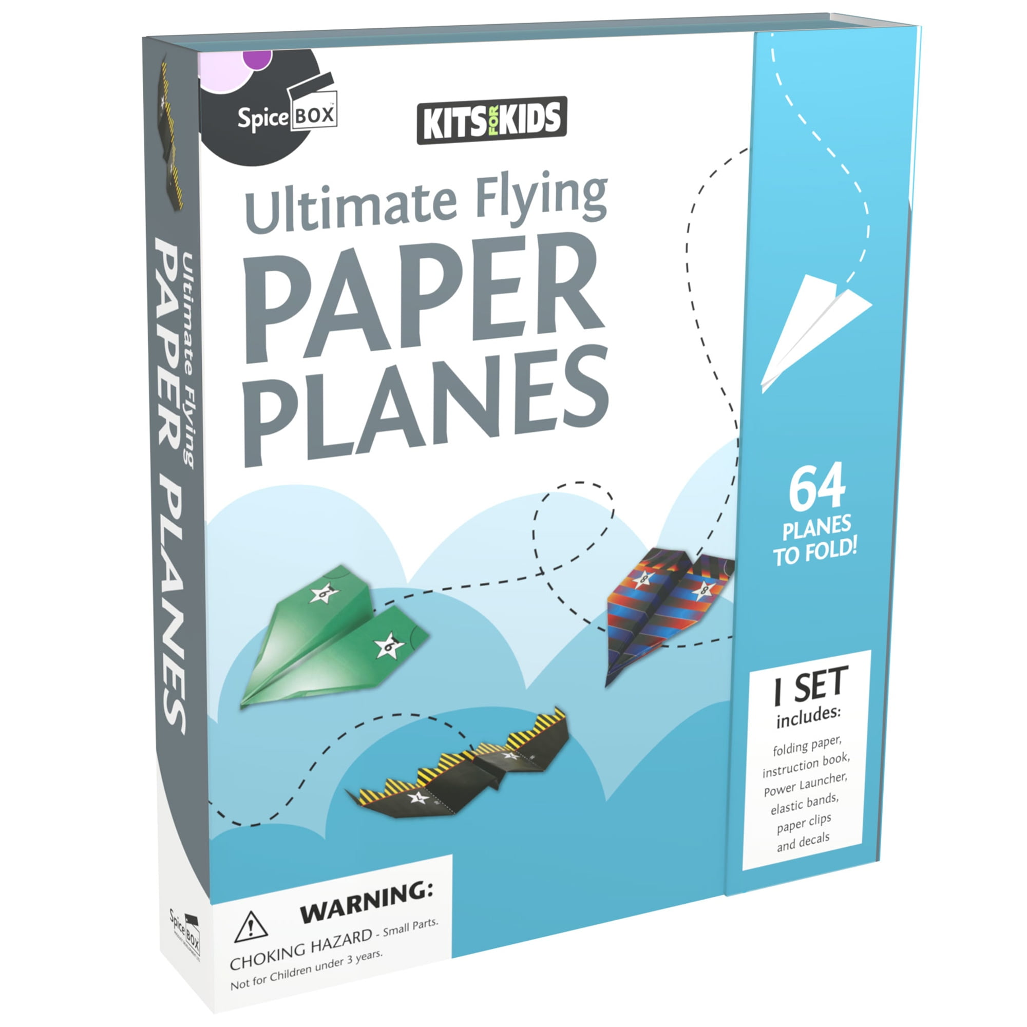 Kits For Kids: Ultimate Flying Paper Planes - Build & Fly Activity Set ...
