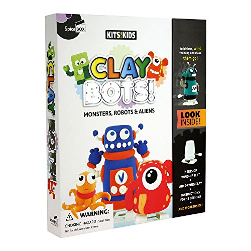 Kits for Kids by Spice Box Clay Bots! Monsters, Robots, and Aliens ...