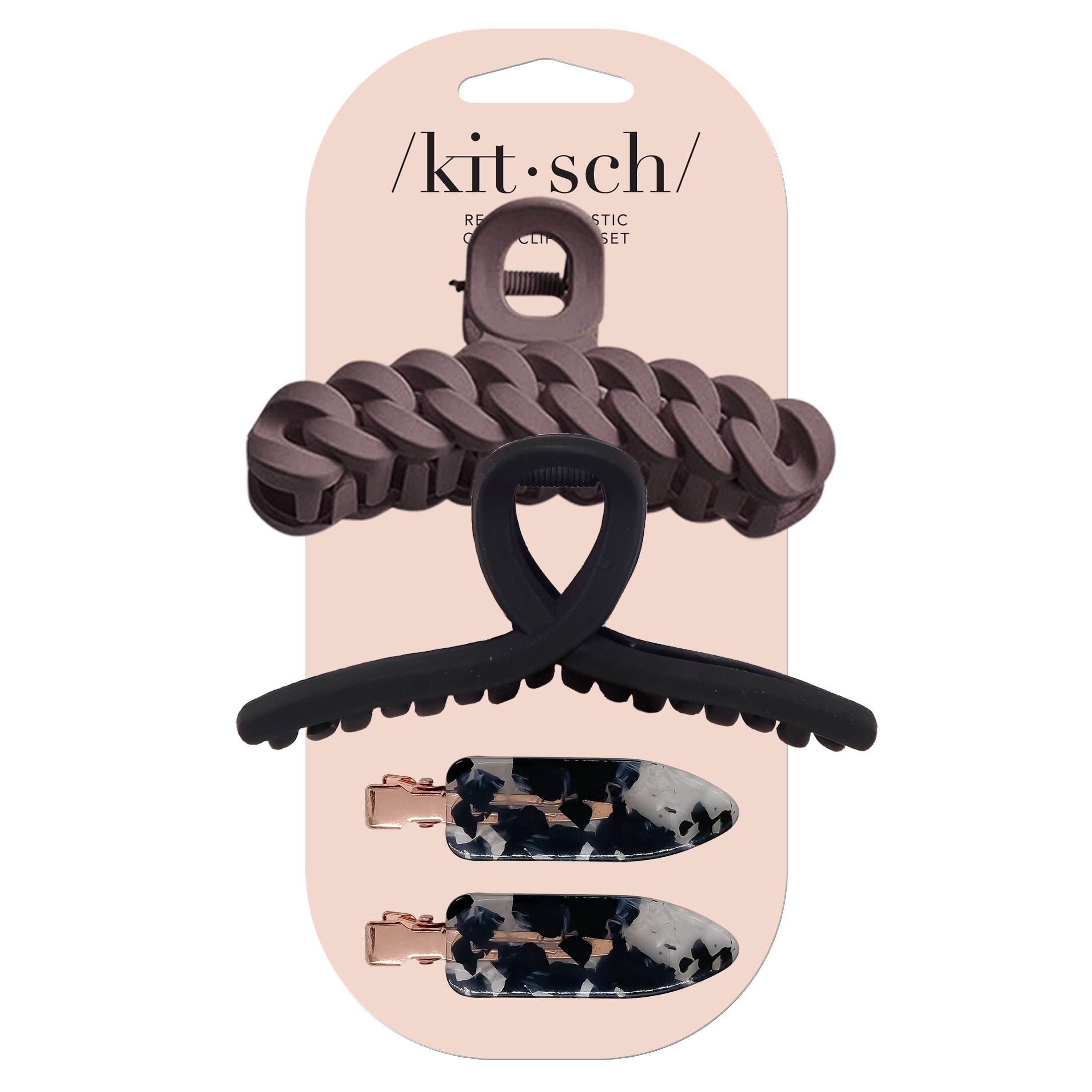 Kitsch Claw Clip Set 4 Pcs with Chain Claw, Multi Philippines | Ubuy