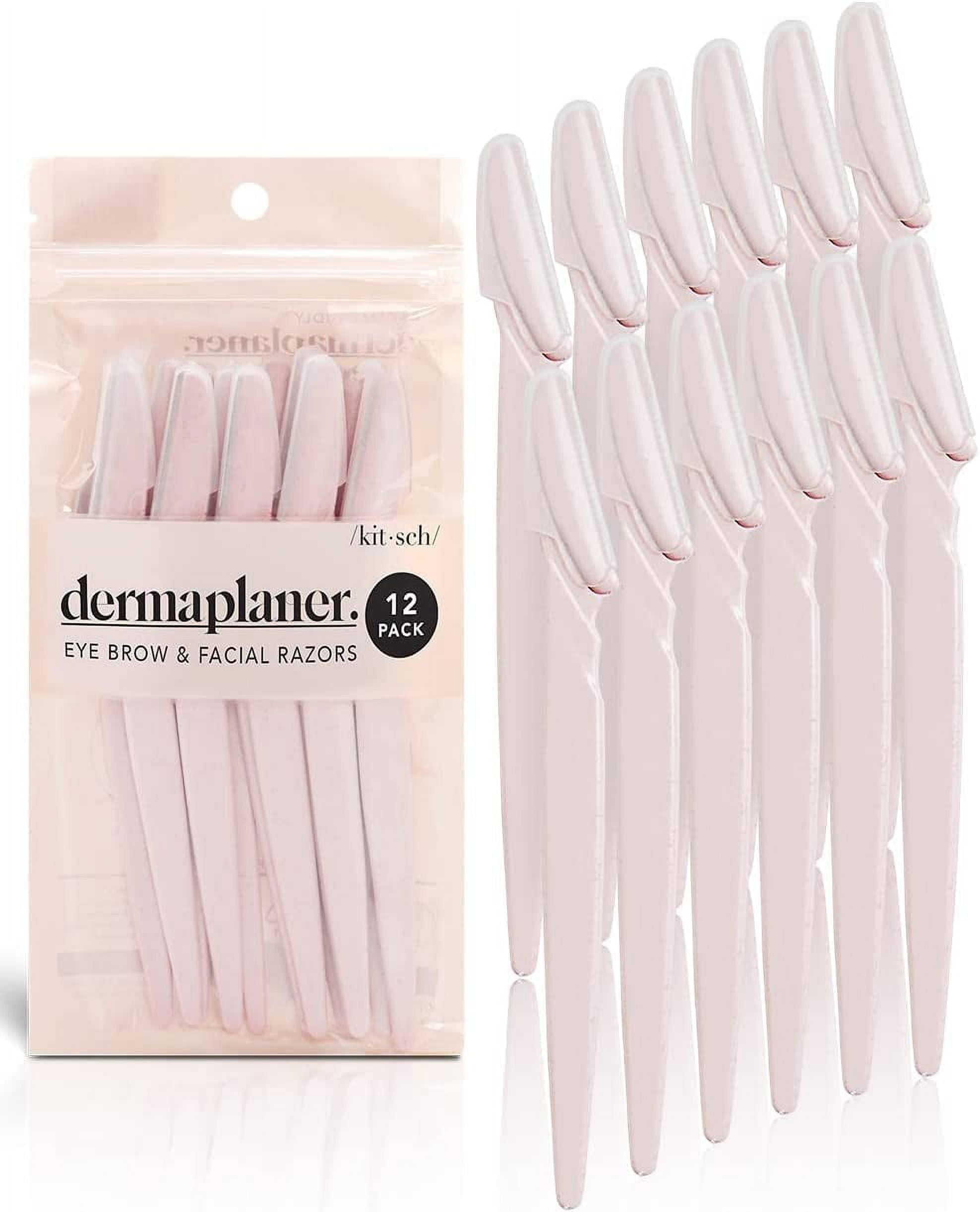 Kitsch Dermaplaning Tool - Face Razor for Women | Eyebrow Razor & Face ... Kitsch Dermaplaning Tool - Face Razor for Women | Eyebrow Razor & Face ...