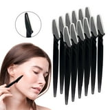 Kitsch Pro Dermaplaning Tool Set - Eyebrow and Face Razor - 12 Pack ...