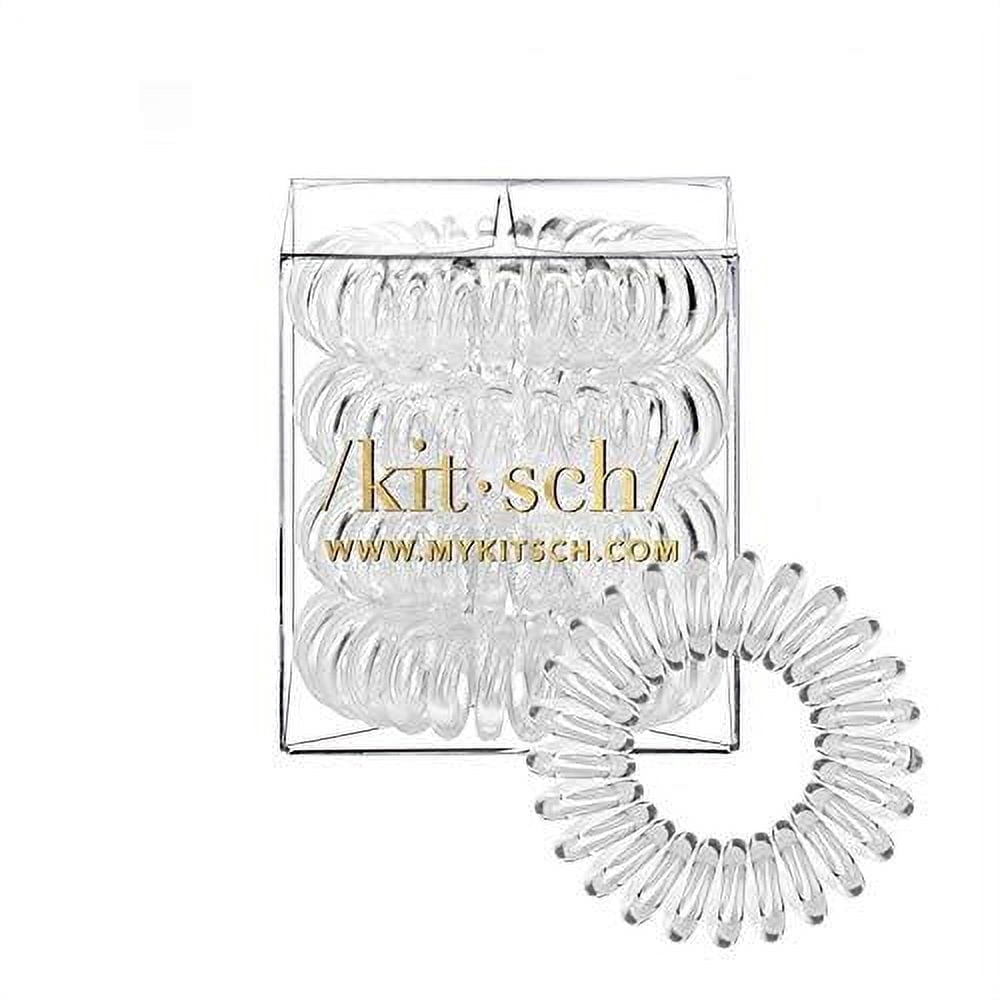 Kitsch Spiral Hair Ties, Plastic Coiled Hair Ties, No Damage Hair ...