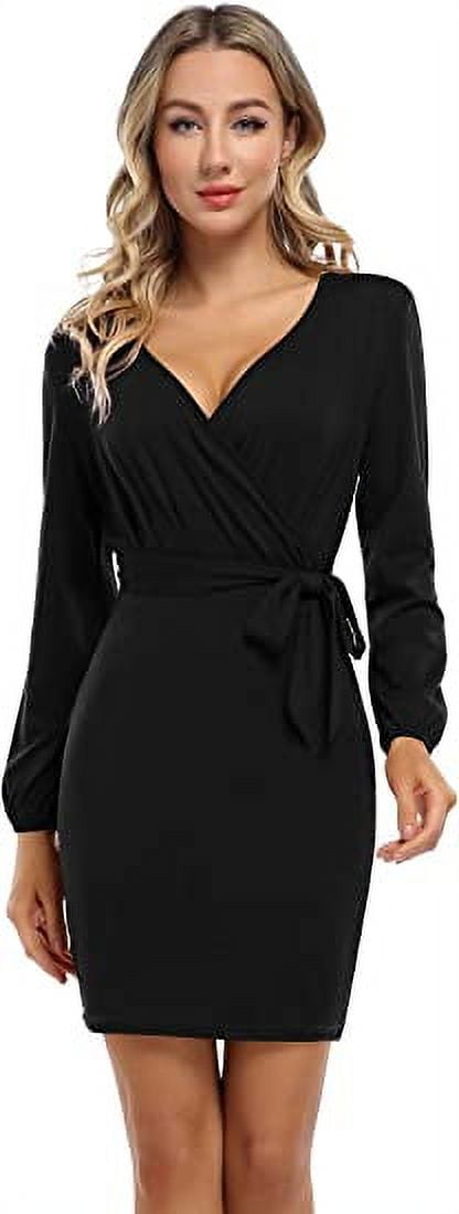 Kitsin Women's Bodycon Pencil Dress Office Wear to Work Dresses with ...