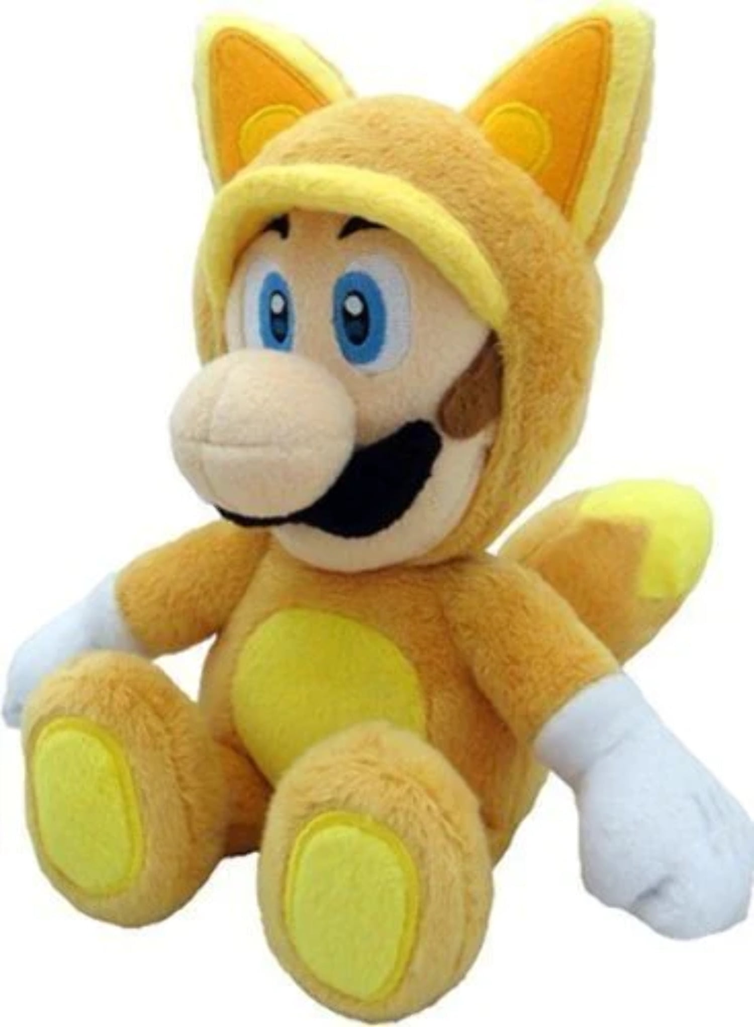 Super Mario Bros. 9" Plush Kitsune Luigi - Walmart.com