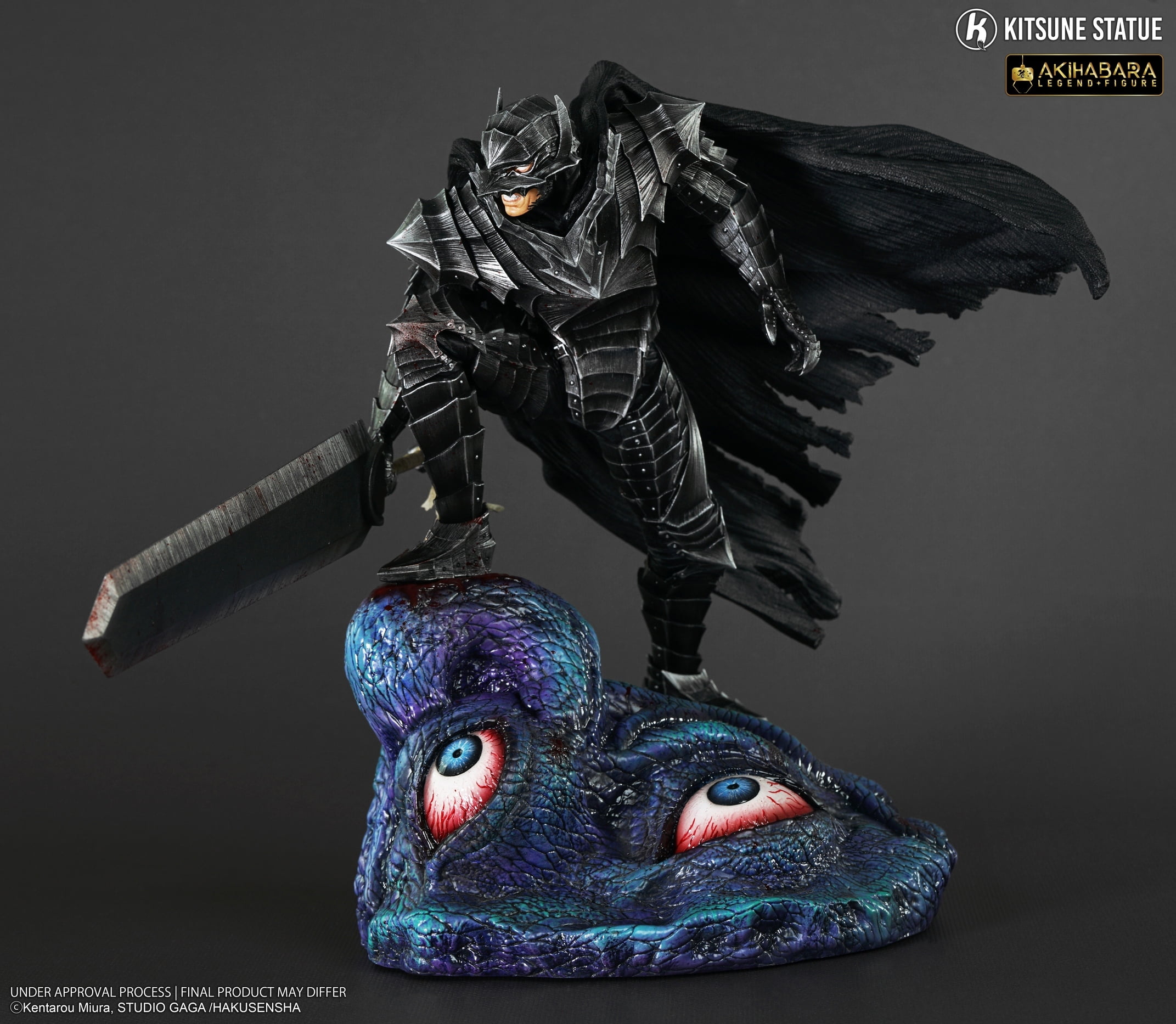 Kitsune Statue Guts Berserk Form Collectible Statue ABS PVC - Walmart.com