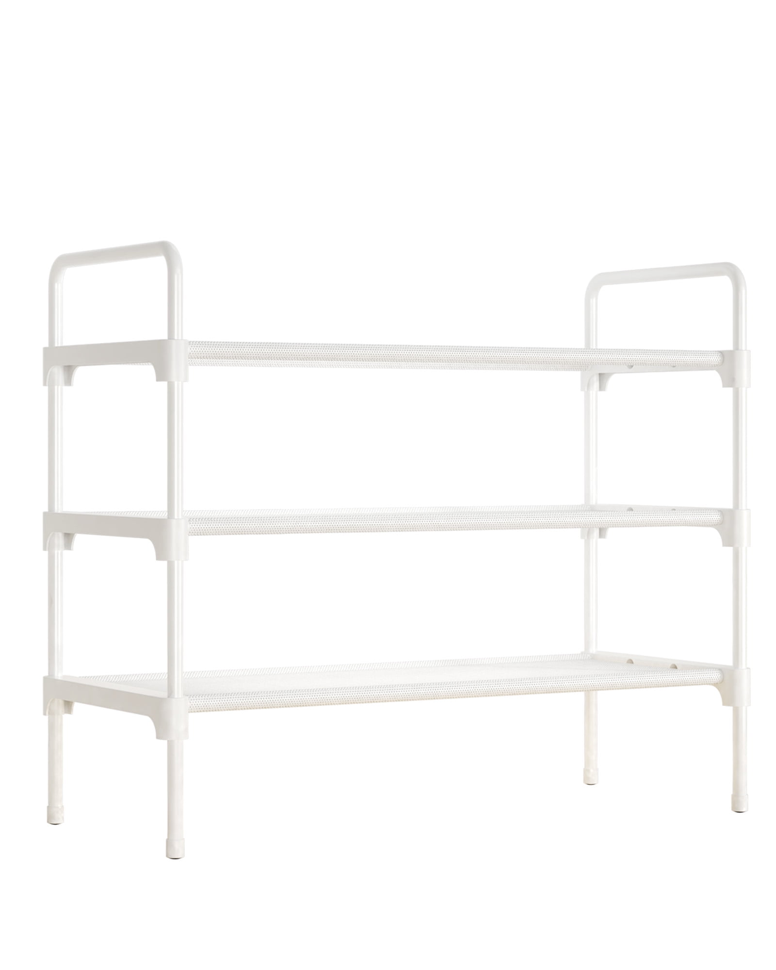 Kitsure Shoe Rack, 3-Tier Stackable Metal Shoe Rack for Closet, Large ...