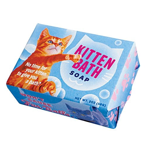 Kitten Bath Soap - 1 Mini Bar of Soap - Made in The USA - Walmart.com