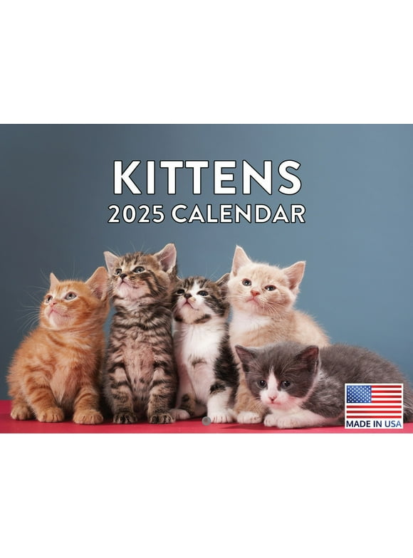 Cat Wall Calendars in Wall Calendars - Walmart.com