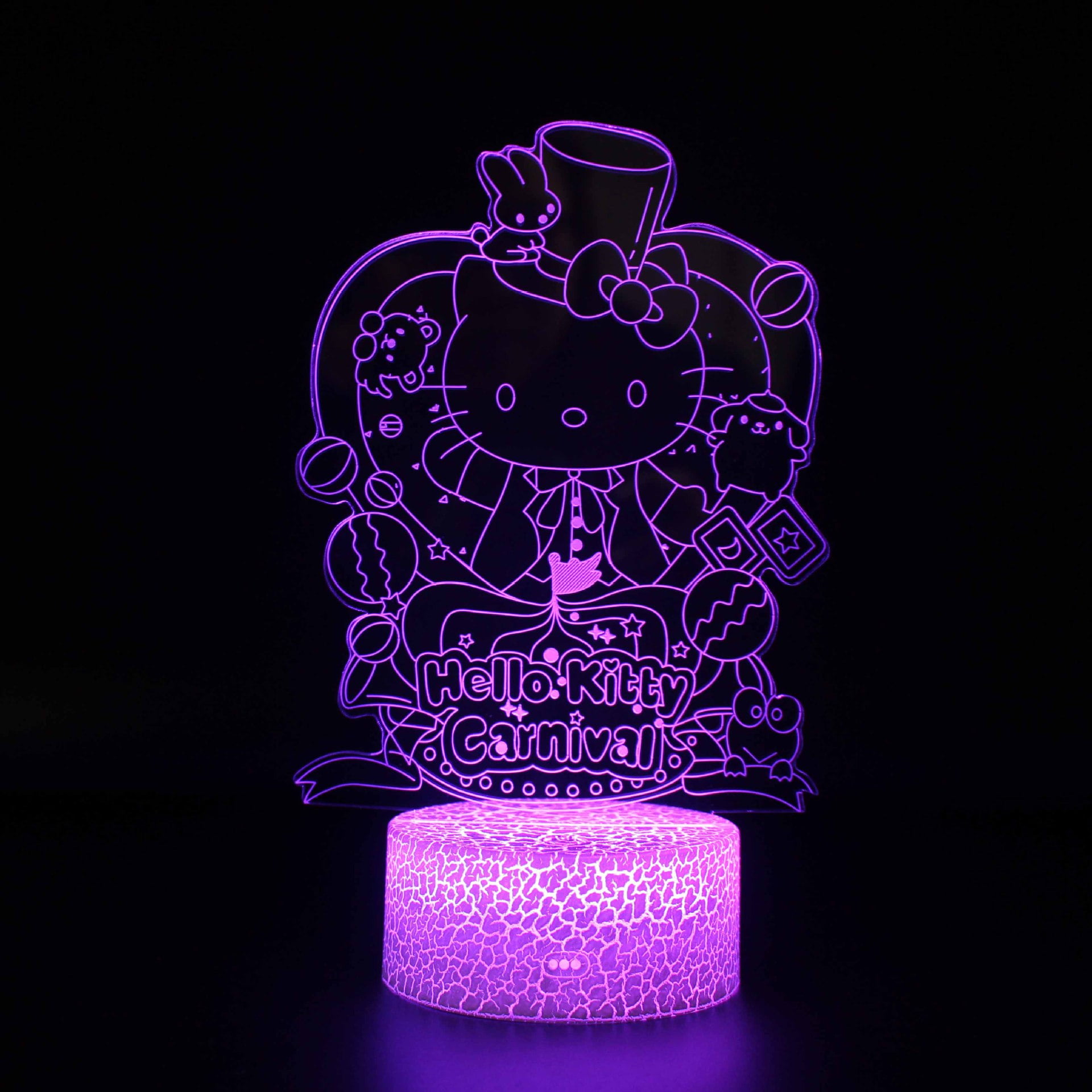 Kitten LED Night Light - Smart Touch Night Lamp with 16 Colors Change ...