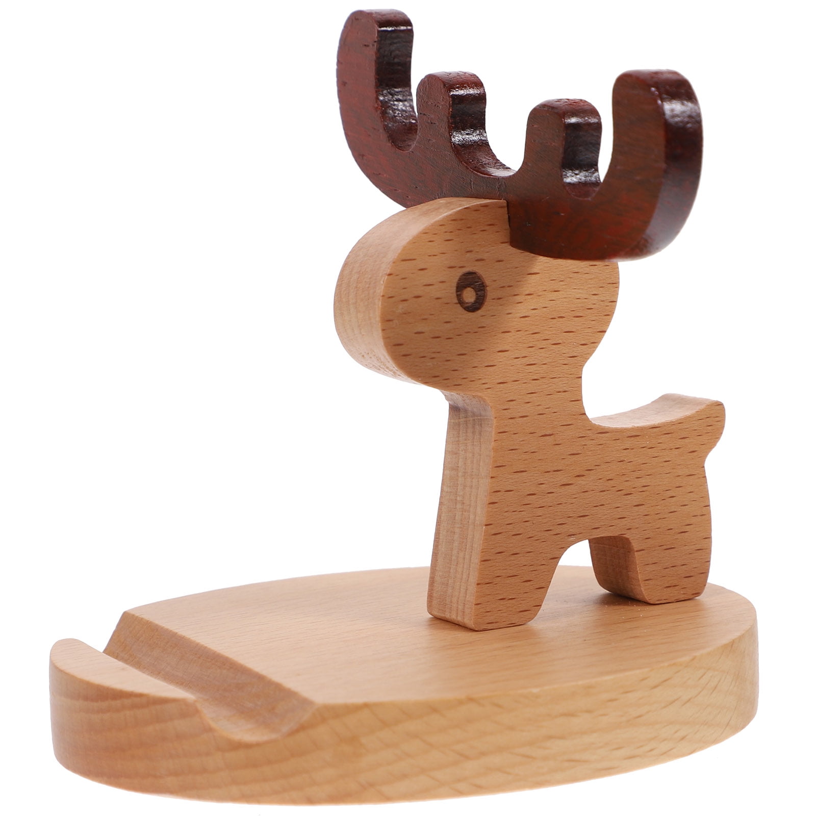 Kitten Wood Phone Holder Stand Tablet Prop Cell Phones Brown - Walmart.com