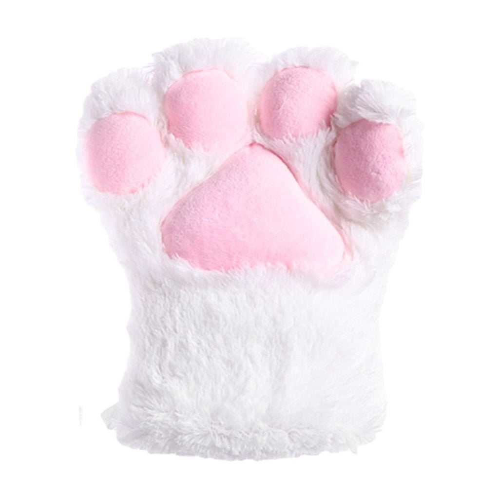 1Pc Kitten for Cat Paw Plush Glove Bear Claw Mitten Costume Accessories ...