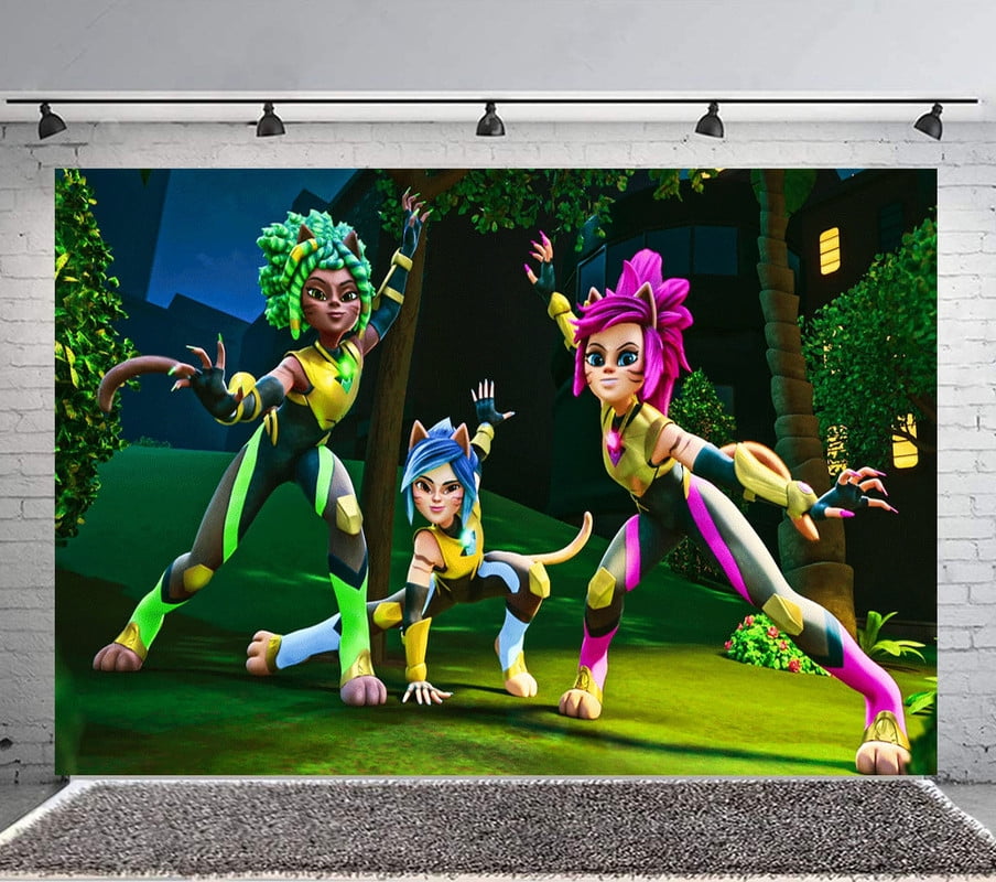 Kitti Katz Backdrop Banner Party Supplies Poster Movie Theme Background ...