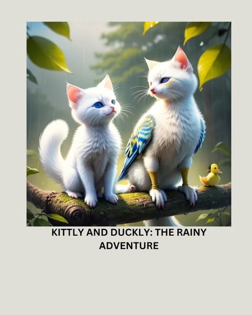 Kittly and Duckly: The Rainy Adventure: children stories for animals ...
