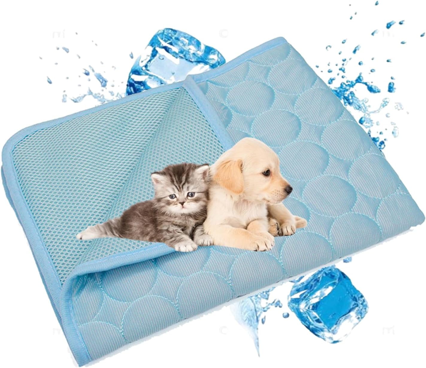 Kittra Cooling Mat for Cats, Comfortable and Breathable Cooling Bed for ...