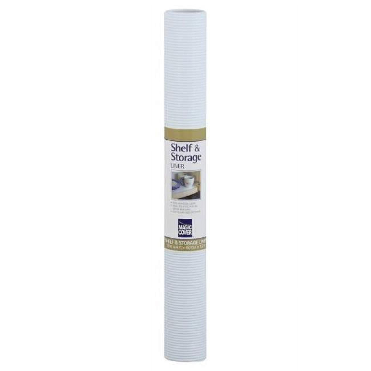 Kittrich 223035 12 in. x 4 ft. Rib Stor Liner, White - Walmart.com