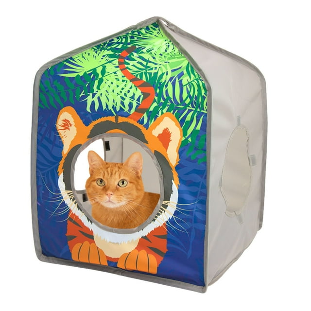 Kitty City Tiger Hut Play House - Walmart.com