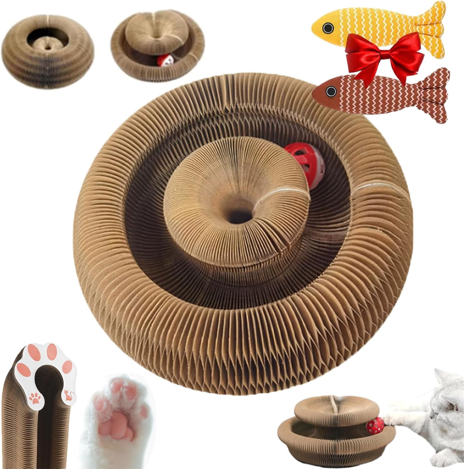 Kitty Curls Cat Scratcher, Pet Shop - Kitty Curl, Nteractive Scratch ...