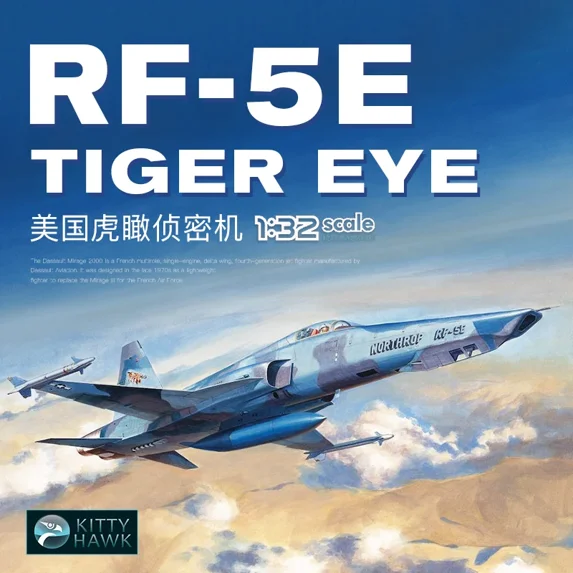 Kitty Hawk Assembled Plastic Aircraft Model Kit KH32023 RF-5E Tigereye ...