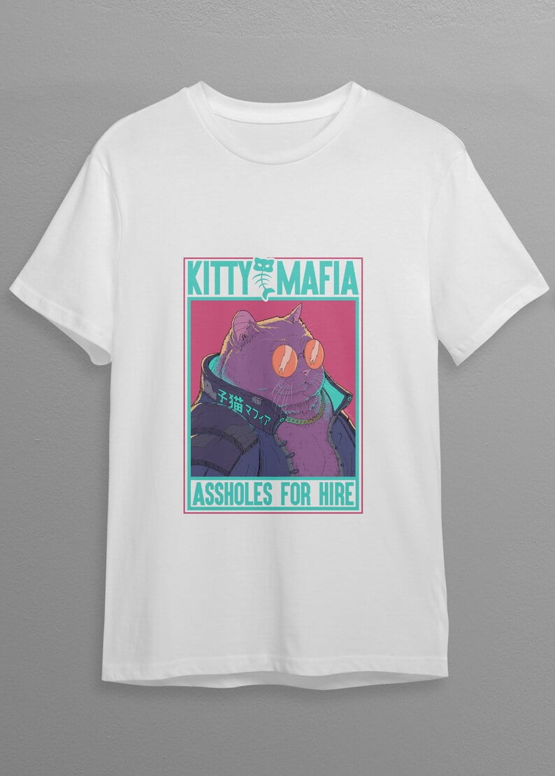 Kitty Mafia T-Shirt - Walmart.com