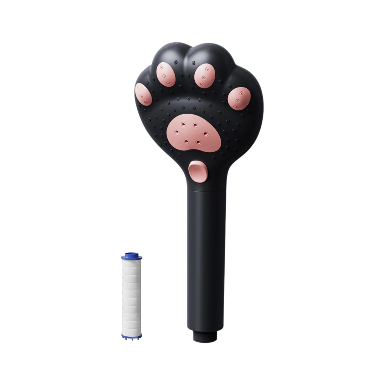 Kitty Paw Showerhead Handheld - 3-Mode Rain, Mist, and Mixed, Air ...