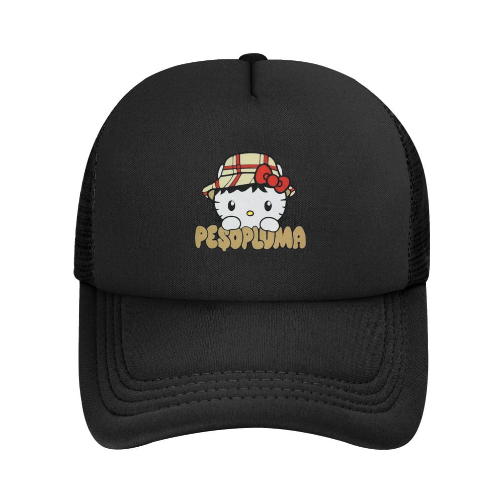 Kitty Peso Pluma Adjustable Mesh Baseball Caps for Men Women Casquette ...