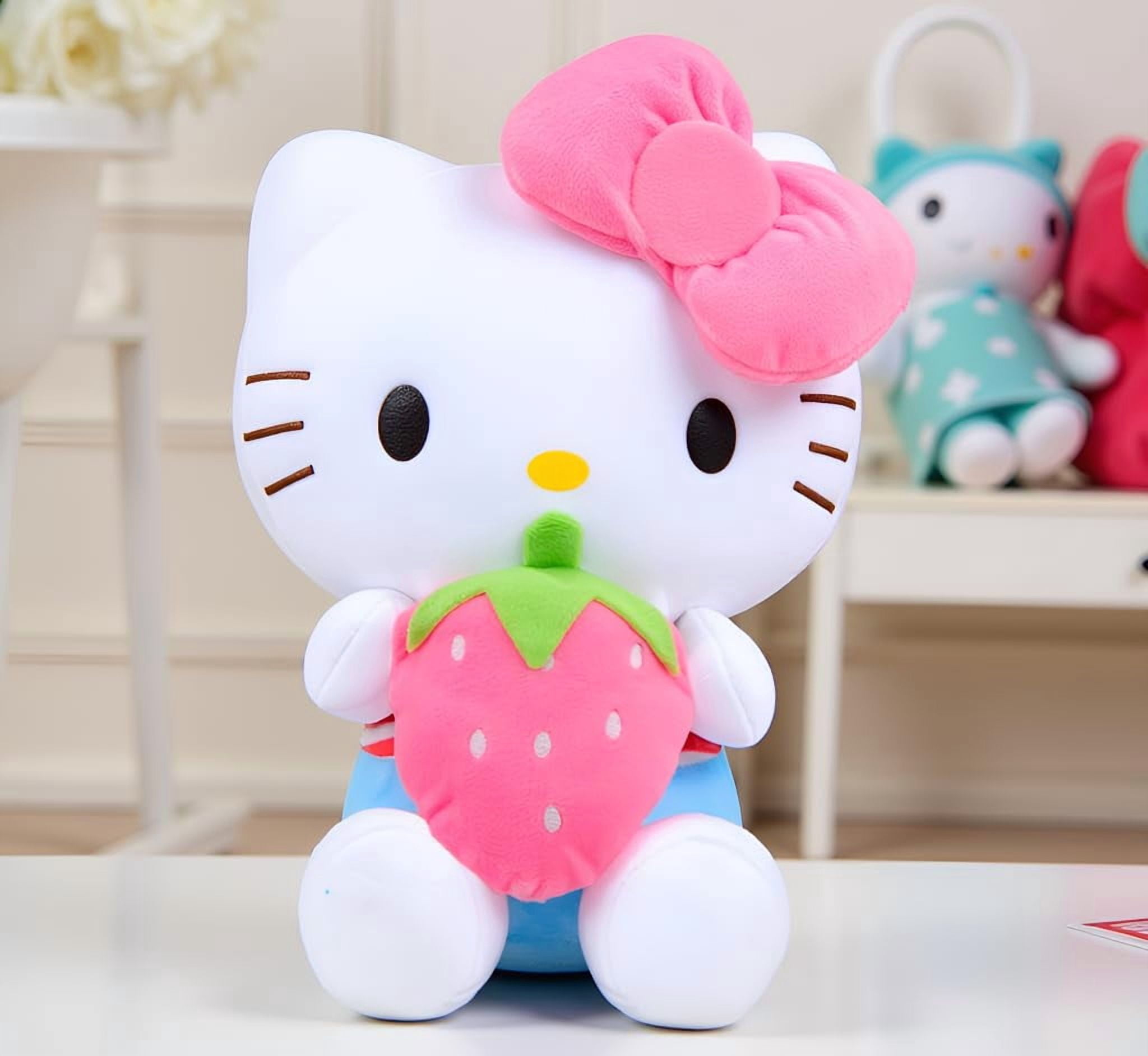 Kitty Plush Toy 17.5″ (45 cm) - Kawaii Cat Stuffed Animal, Soft Plush ...