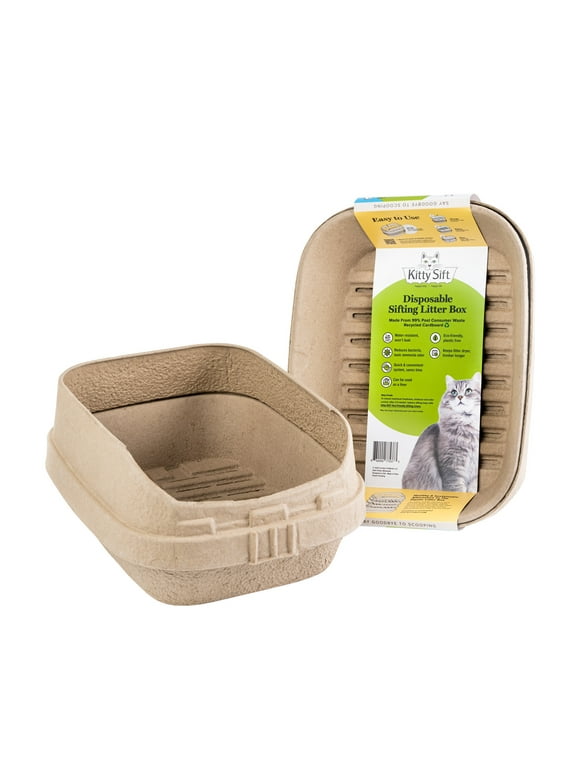Sifting Litter Boxes in Cat Litter Boxes - Walmart.com