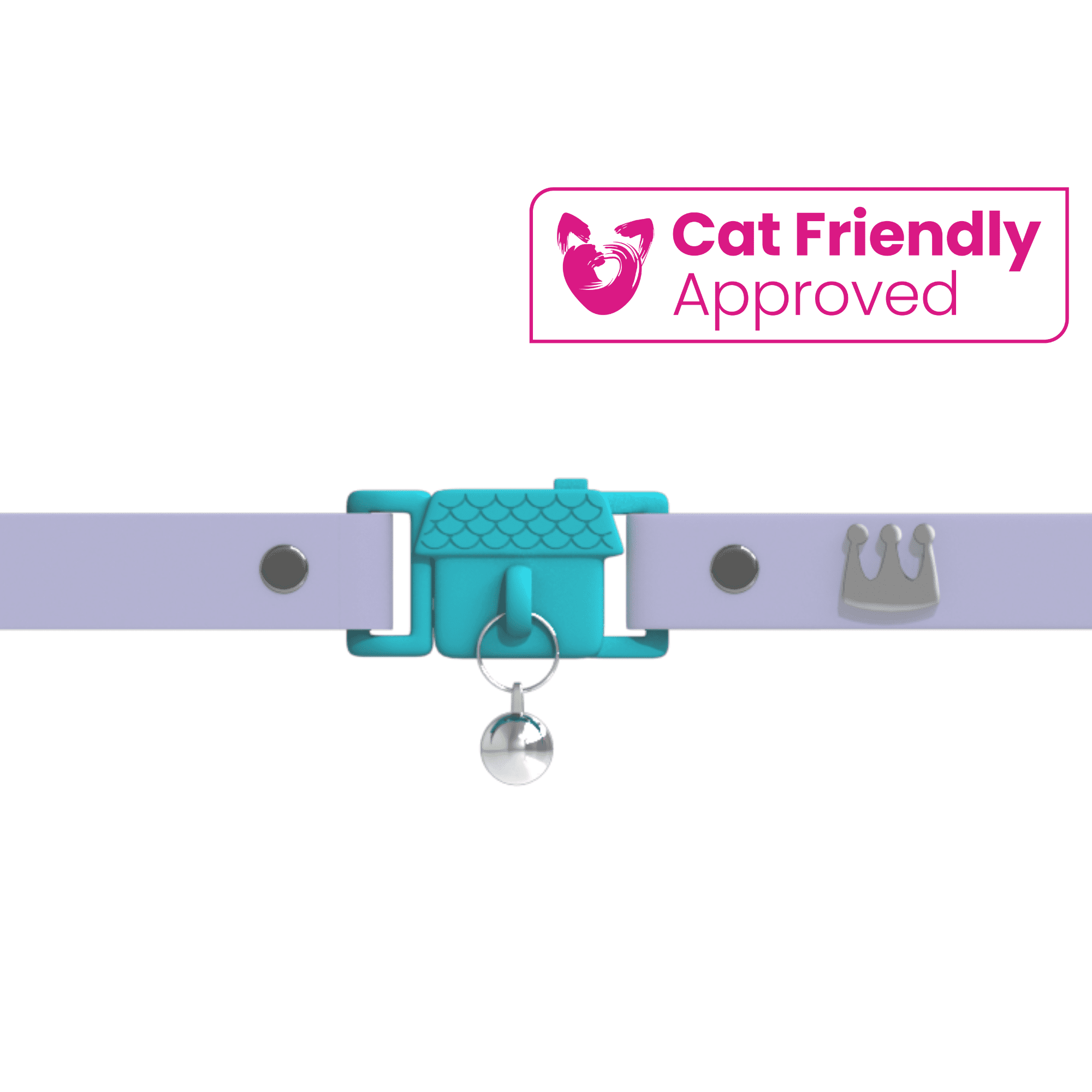 Kittyrama Mauve Cat Collar. As Seen in Vogue. Award Winning and Vet ...