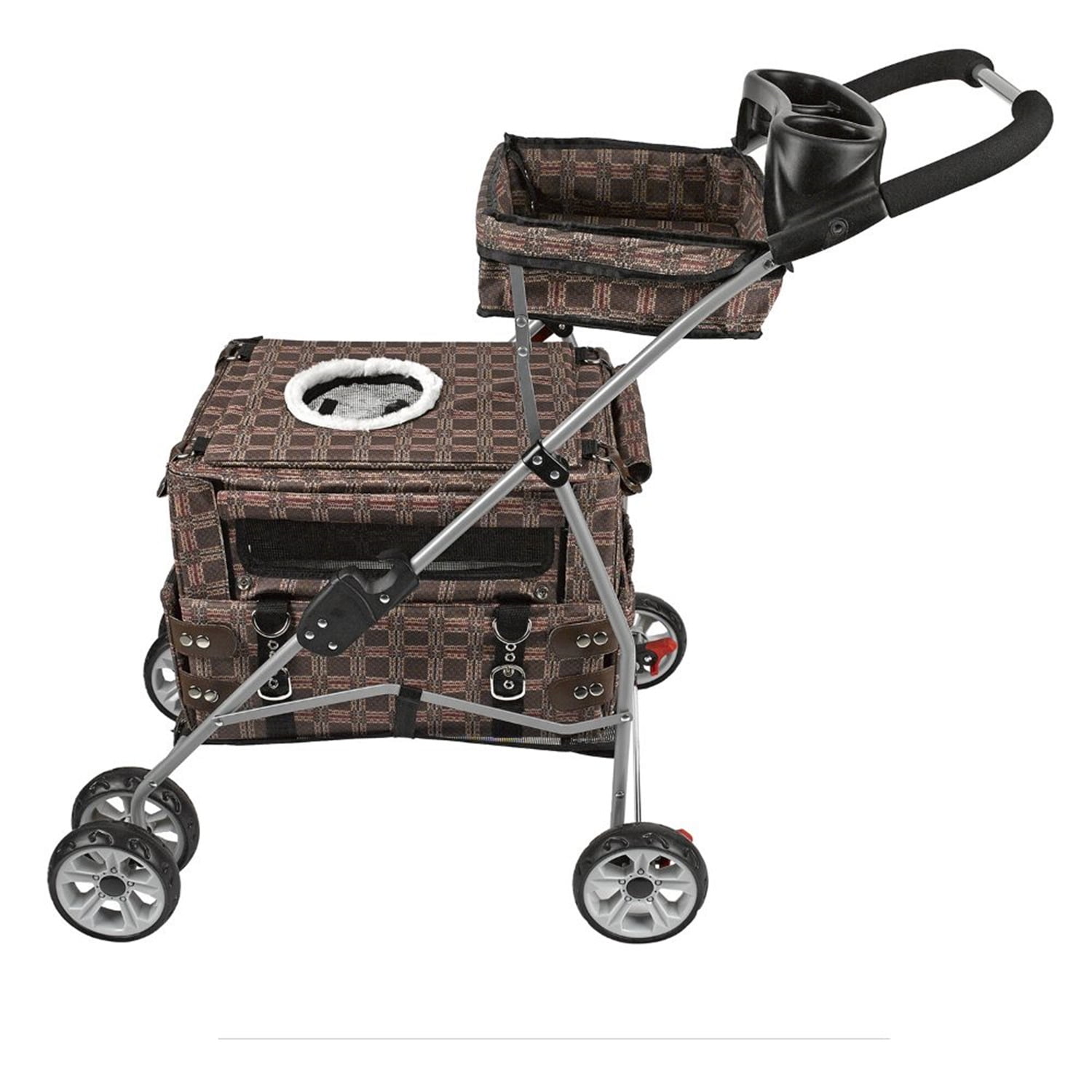Kittywalk Kouture Stroller Royale, 20" x 12" x 32" - Walmart.com